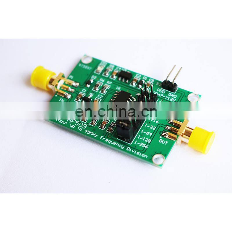HF509 45MHz Frequency Divider Module Frequency Prescaler Clock Divider ...