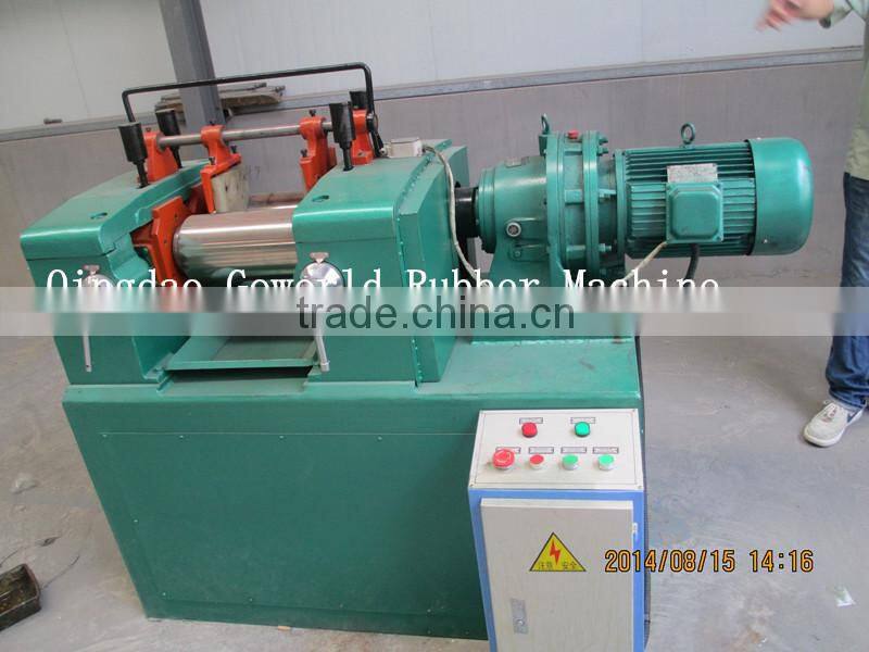 XK-450 Open Mixing Two Roll Rubber Mill / banbury mixer / silicone ...