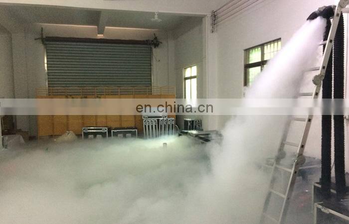 2000W/3000W Stage Equipment Water Mist Machine With Flight Case DMX512 ...