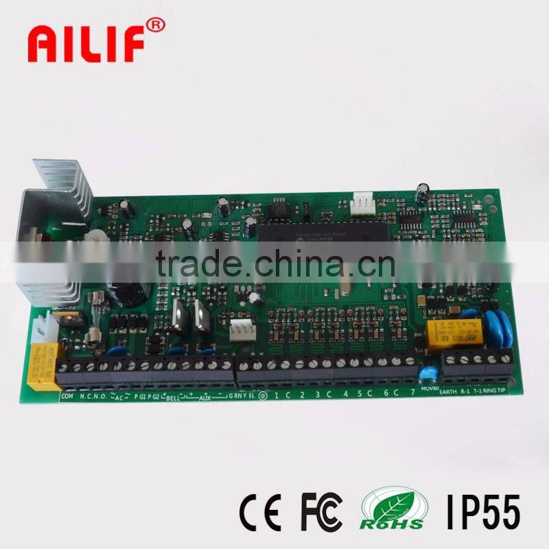 Wired Home Alarm Panel With Metal Box And Transformer PA-738 of Wired ...