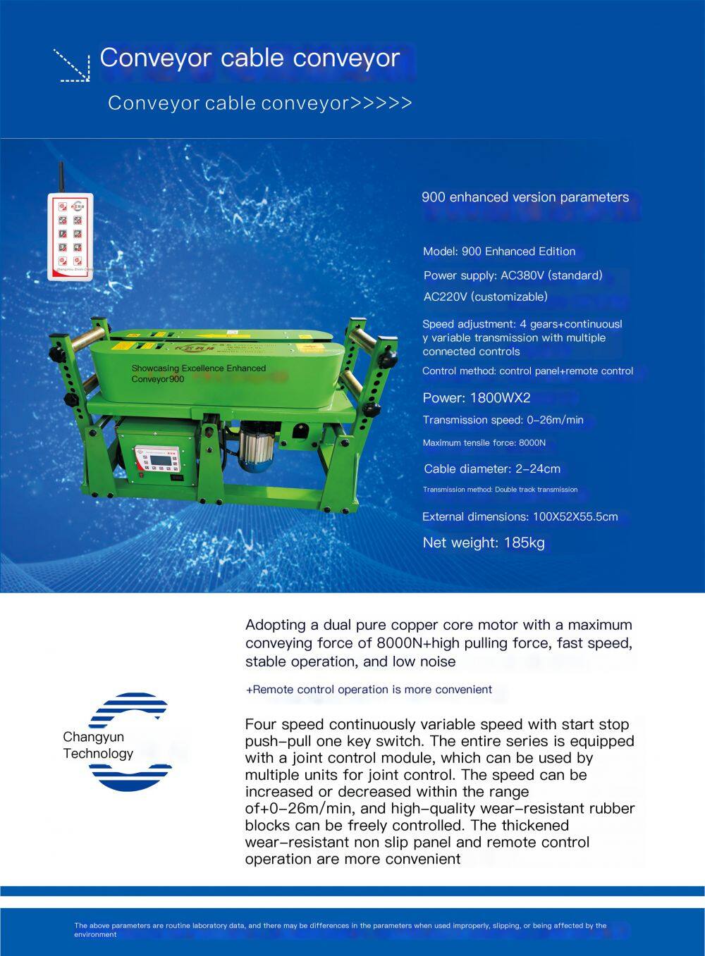 Cable Conveyor Cable Laying Machine Underground Cable Pulling Tools ...