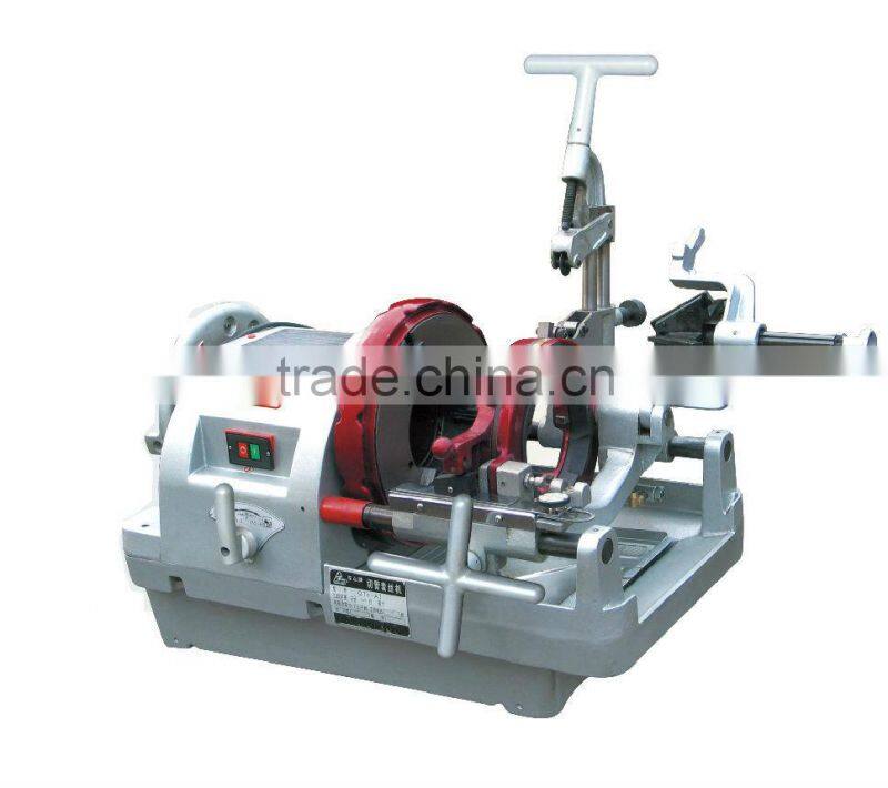 QT6-DI 6 inch 2 speed heavy duty manual threading machine of threading ...