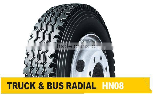 TRUCK & BUS RADIAL TYRE HN08 size 9.00R20 10.00R20 10R22.5 11.00R20 11R22.5 11R24.5 12.00R20 12 ...