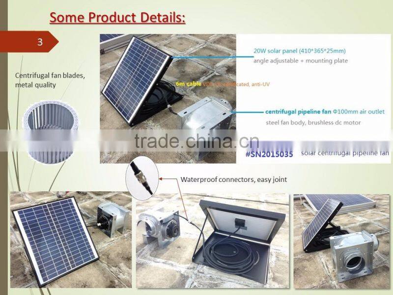 SUNNY SN2016014 centrifugal small type pipeline air blower ceiling ...