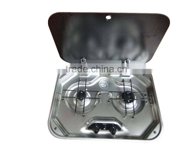 Dometic Type stainless steel 2 burner RV gas stove GR-587 - GoldSupplier