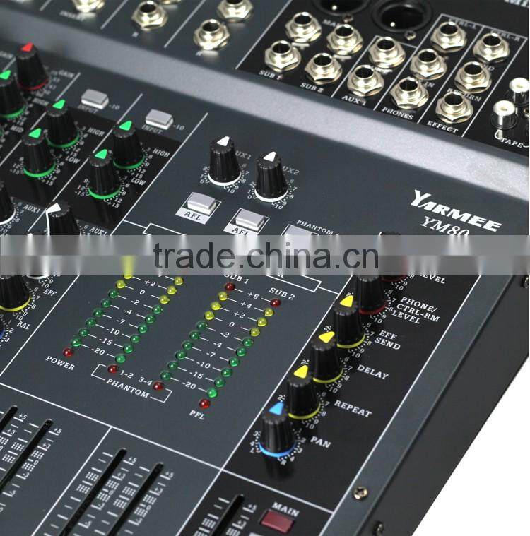 12 channel powered mixter professional stereo mixter mini stereo mixer ...