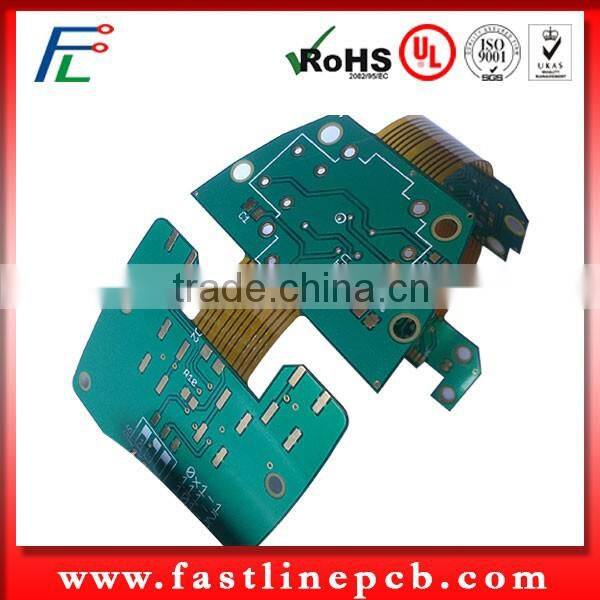Fr4 & Polyimide 6 layers Flex rigid PCb with stiffener - GoldSupplier