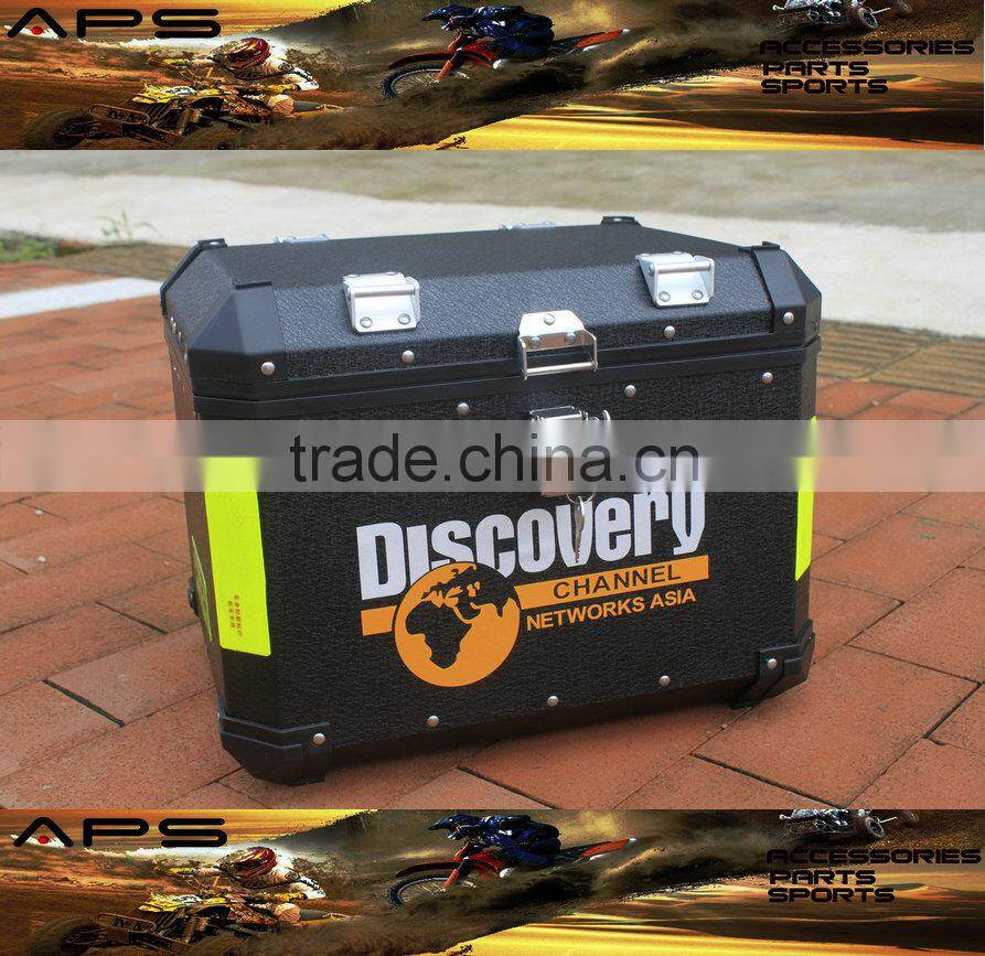 42L Aluminium Alloy Motorcycle Cargo Box/ Top case of Motorcycle ...