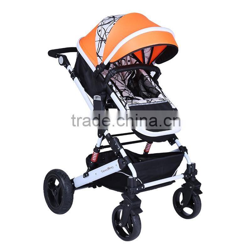 2016 new design 3 in 1 baby stroller easy folding luxury baby pram WITH ...