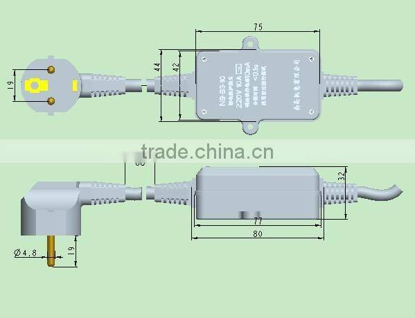 Eurapean type PRCD plug - GoldSupplier