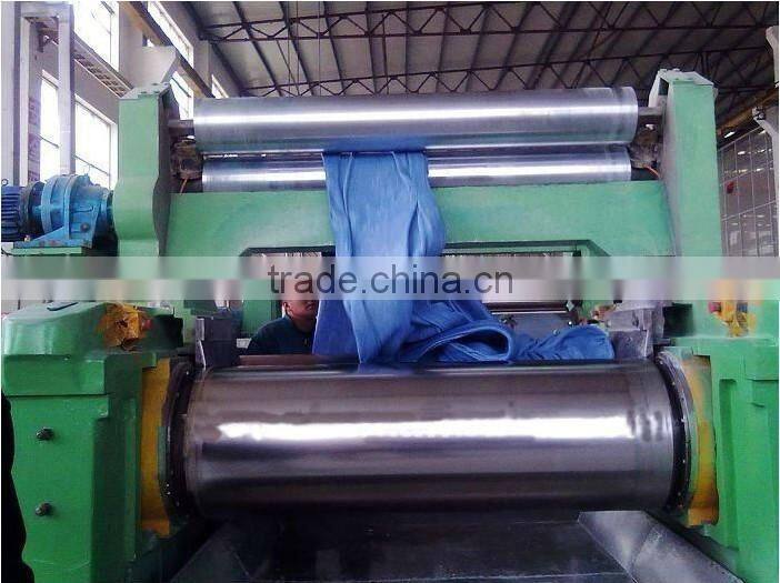 XK-450 Open Mixing Two Roll Rubber Mill / banbury mixer / silicone mixing machine of Open Mill ...
