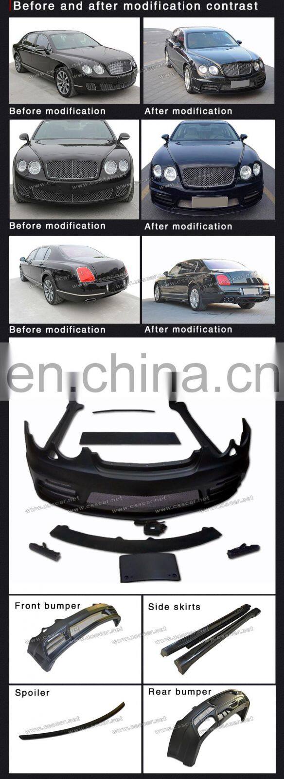Aftermarket Fiberglass Side Skirts Front Bumper Car Parts Suitable For ...