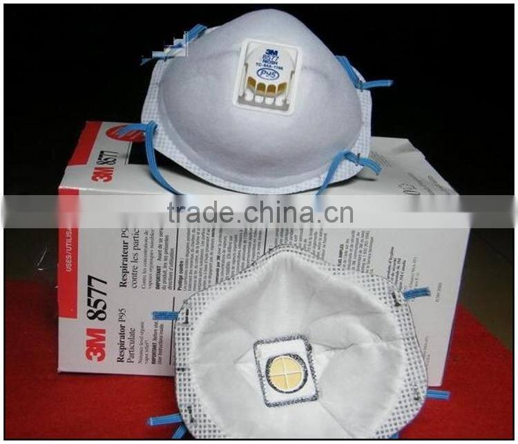3M 8577 P95 Pp non-woven dust mask whit value, industrial working ...
