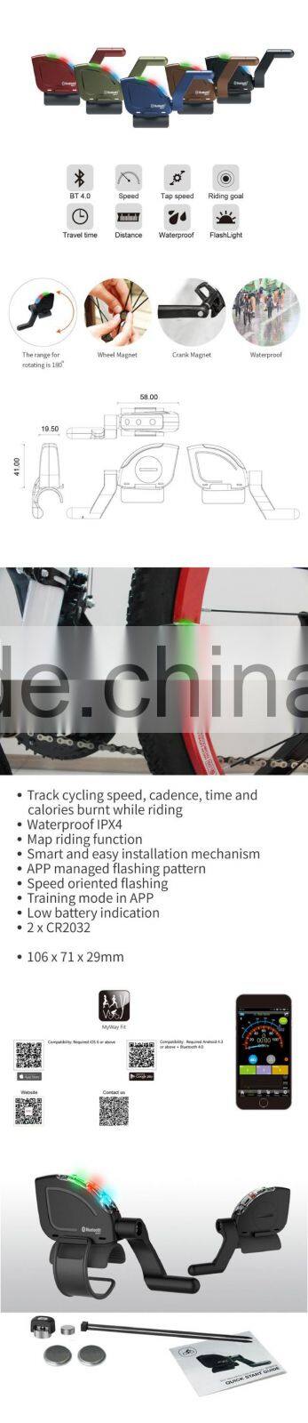 Bike Digital Meter Waterproof Exercise Bike Meter Bike Power Meter ...