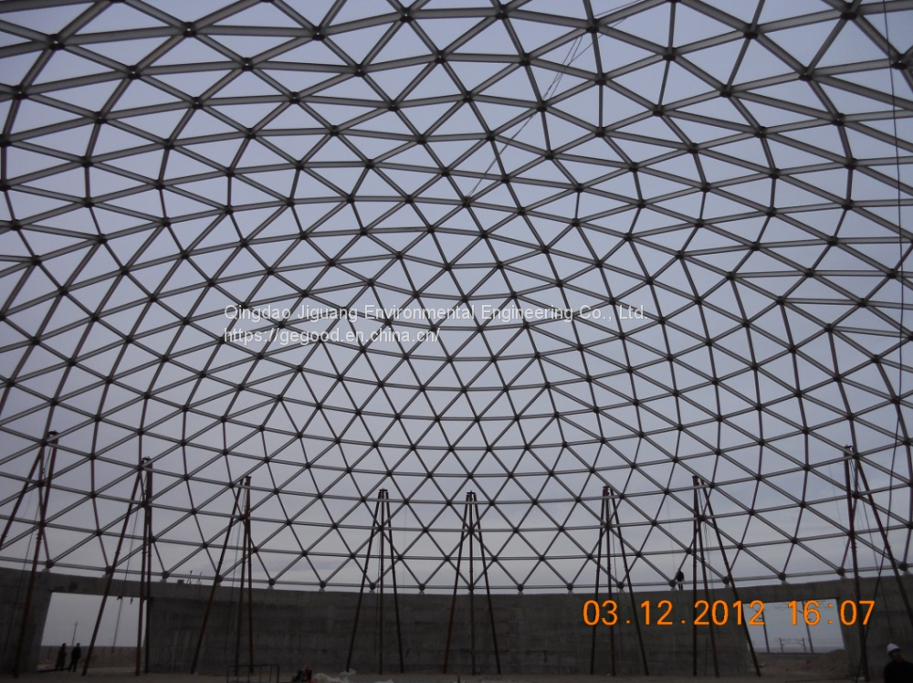 Aluminium Geodesik Dome/penutup mandiri/penutup tangki/Penutup ...