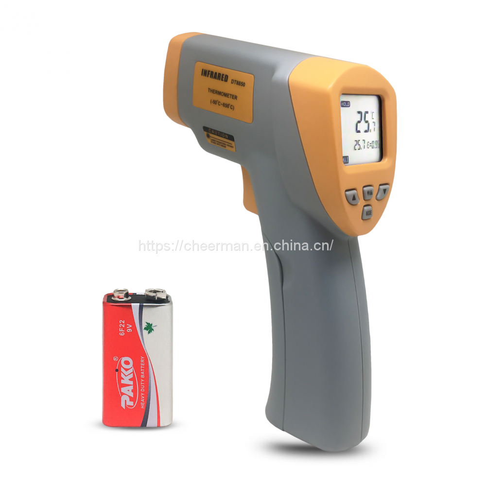 Cheerman DT8850 Digital Industrial Infrared Thermometer Non-contact ...