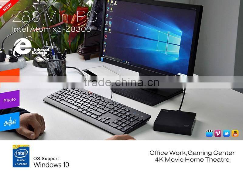 Z83 Smart Mini PC Intel Atom X5-Z8300 Processor Bluetooth 4.0 Quad Core 2GB Ram 32GB Windows10 ...