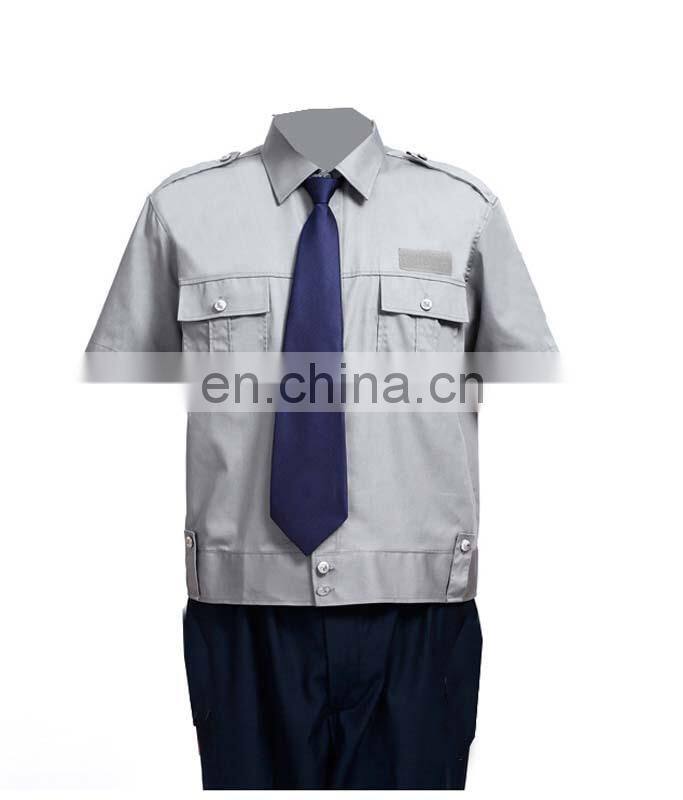 Design Security Guard Uniform Shirt and Pants /OEM Security Guard ...