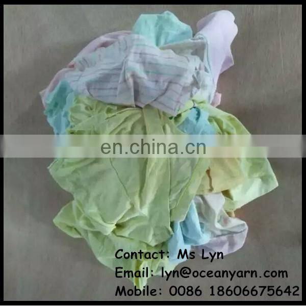 cotton t-shirt wipers well cutted recycled cotton wiping rags for ...