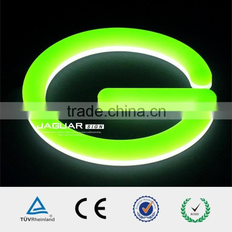 high quality battery powered plastic rgb led neon flex letter sign ...