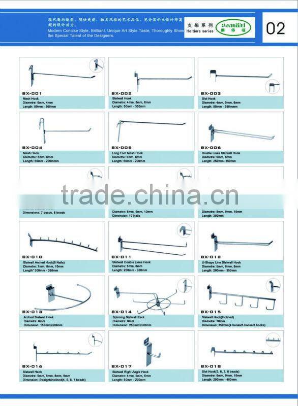 gridwall store&supermarket wire display hooks - GoldSupplier