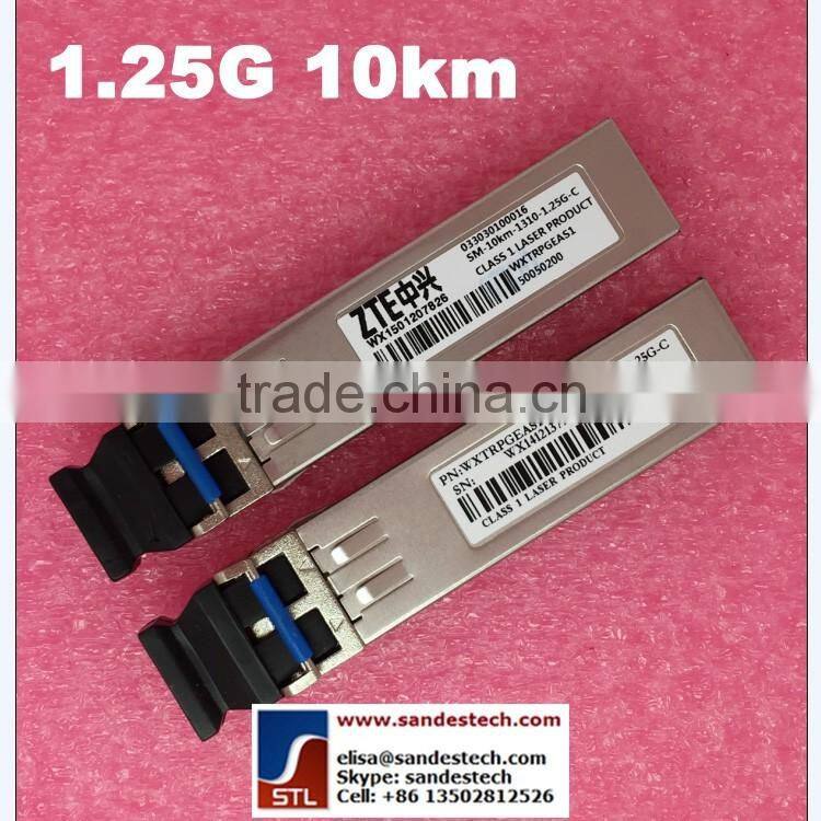 ZTE SM-10km-1310-1.25G-C WXTRPGEAS1 1.25G 10KM SFP SM optical transceiver - GoldSupplier