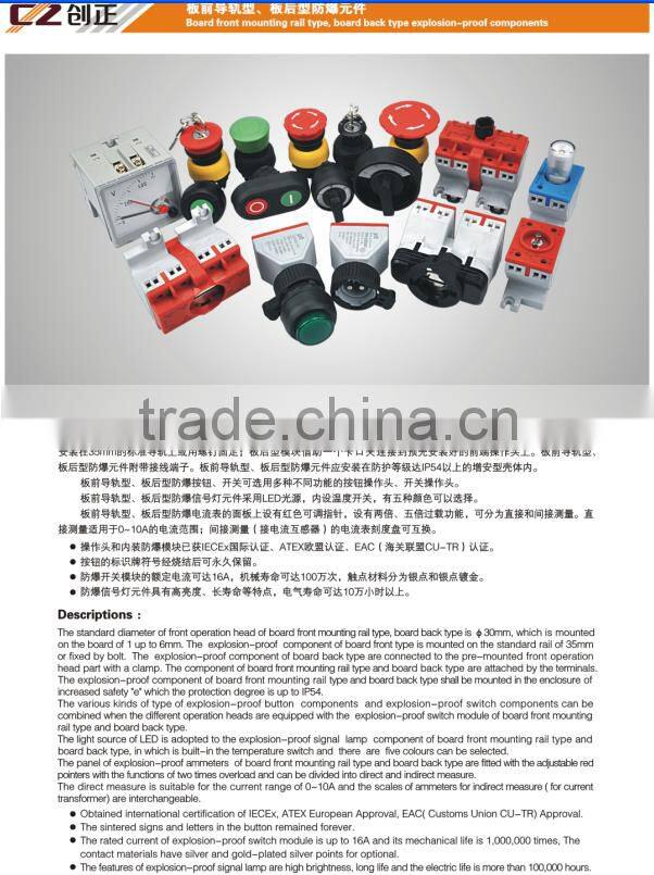 ATEX & IECEX certified ZONE1 & ZONE 2 Explosion proof Emergency Stop ...