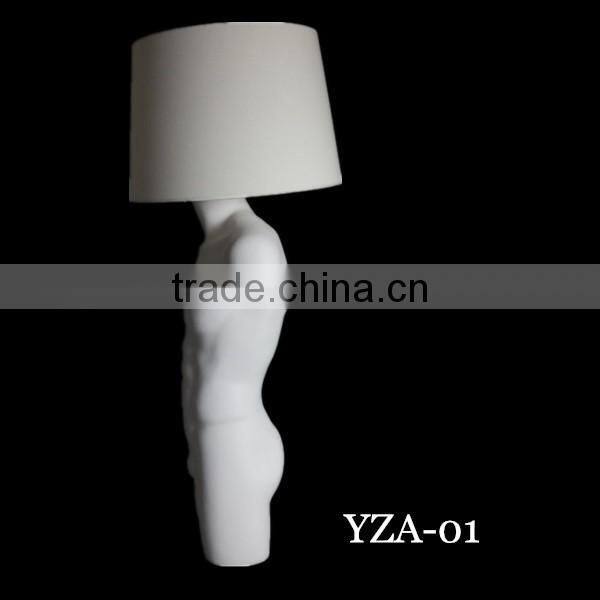 Fiberglass male Mannequin lampshade model hot selling Season - GoldSupplier