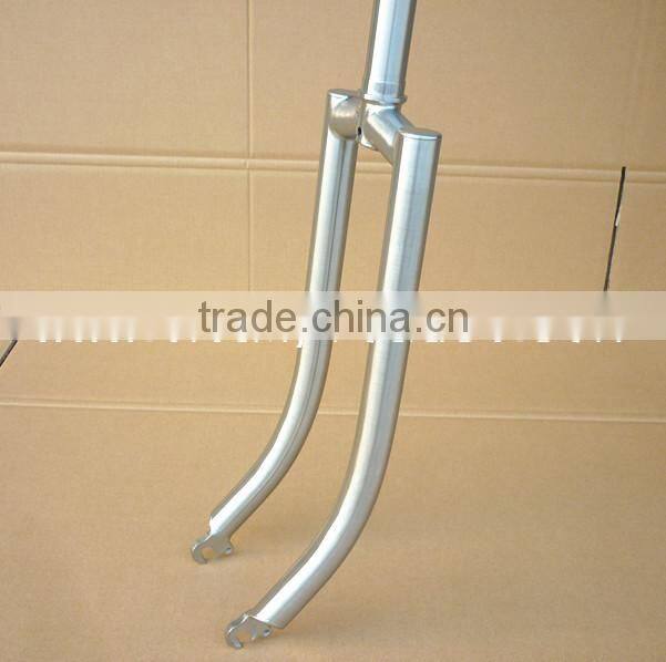 Titanium Bike Fork 700C with Road Caliper Brake and Rack/Mudguard ...
