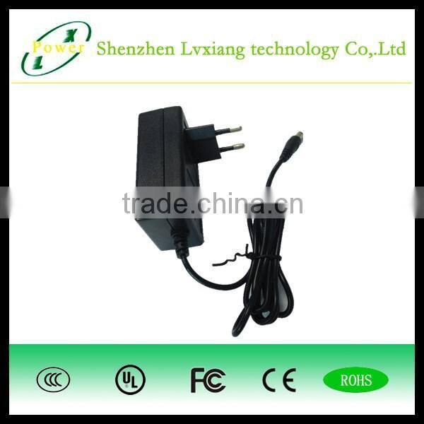 UK US EU AU plugs 12V 2A switching power supply with FCC UL CE ROHS PSE SAA CB certification of ...