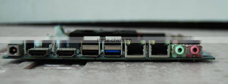 dual HD ports dual ethernet onboard 4GB ddr3 5th i5 5200U motherboard ...