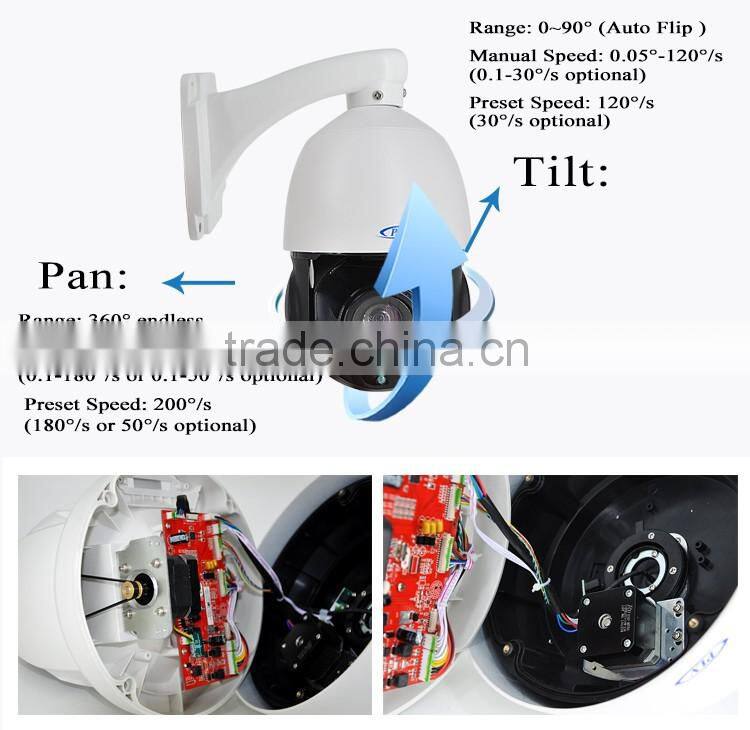 real time Pelco D Pelco P self adaptive 1080P mini ptz ip hd camera ...