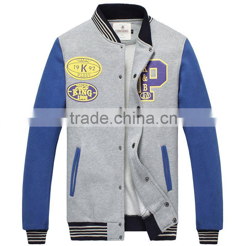 2015 Spring Mens Letter P Varsity Jacket for boys - GoldSupplier