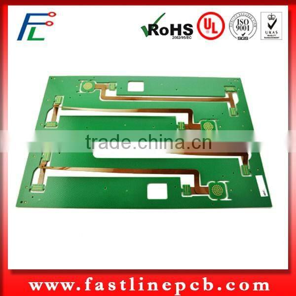 Fr4 & Polyimide 6 layers Flex rigid PCb with stiffener - GoldSupplier