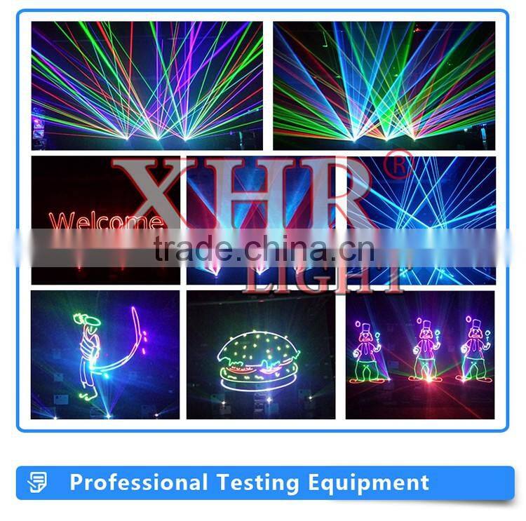 XHR stage dj 3w analog rgb diode disco laser light show equipment ...