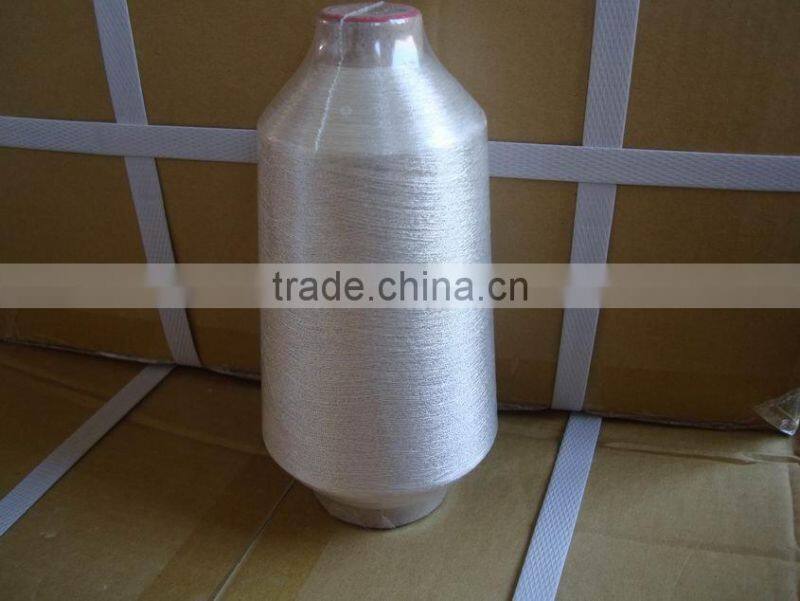 MS/ST Embroidery metallic yarn pure silver yarn of MS/L/Type Metallic ...