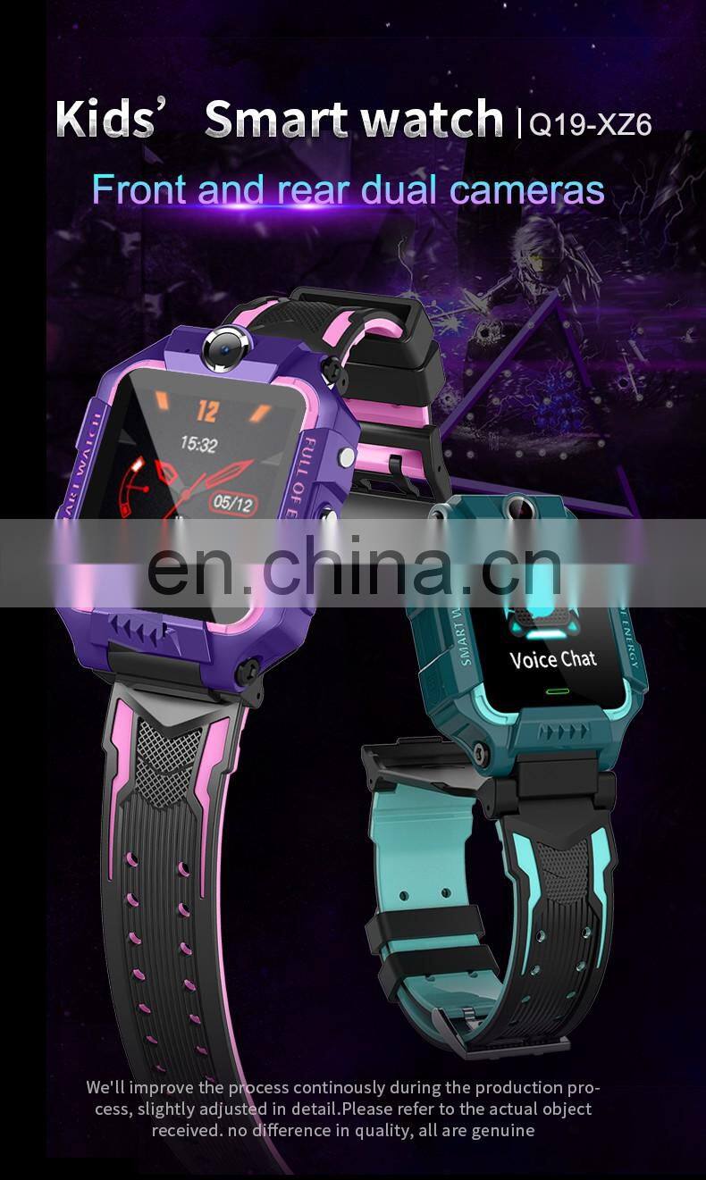 Q19XZ6 YQT waterproof kids smart watch baby wrist watch with dual ...