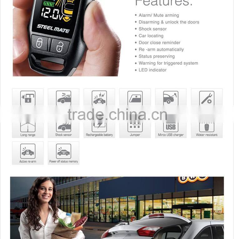 Steelmate Rangers - 5160 Remote Two Way Ultra - Long Distance Car Alarm ...