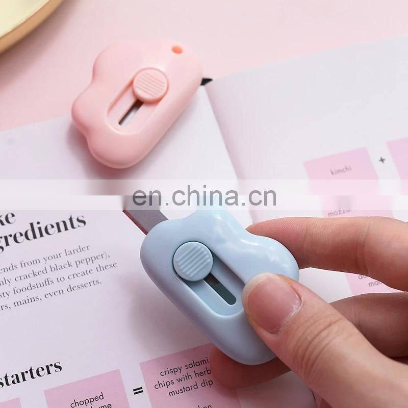 Cute Rabbit Cloud Color Mini Portable Utility Knife Paper Cutter ...