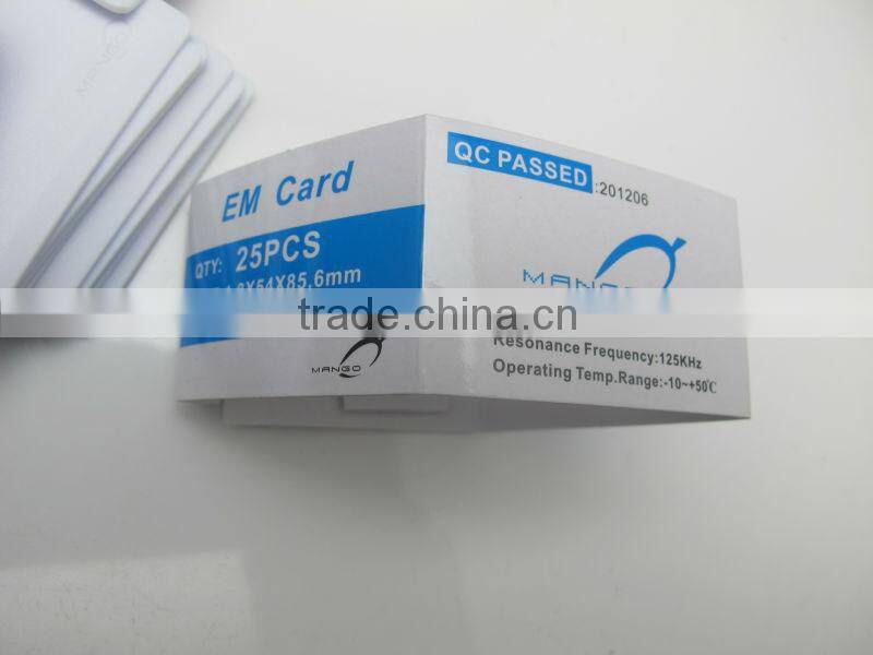 Mango Proximity Card RFID Thick Card with EM4100 chip,mango rfid cards ...