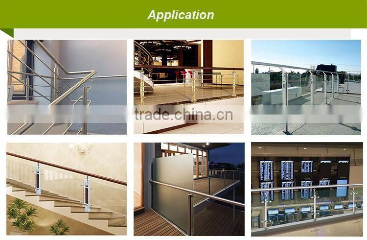 Custom Design Stainless Steel Tubular Glass Portable Steps Retractable ...