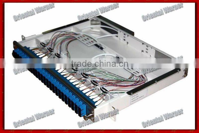 W-TEL outdoor odf equipment fiber optic distribution rack wall mount ...