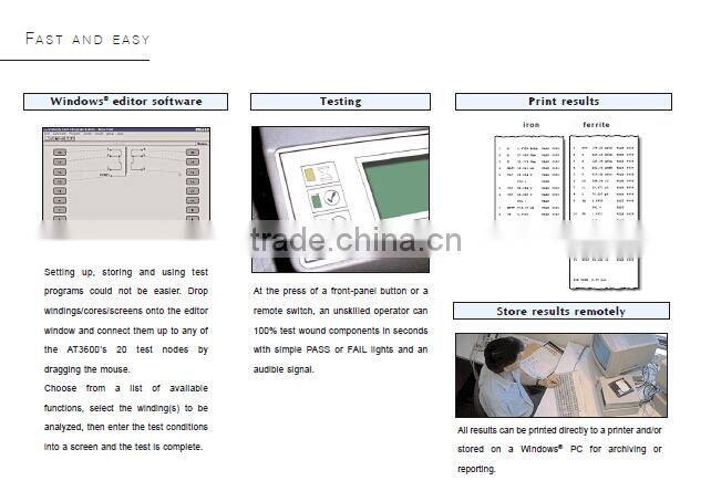 High Voltage Transformer Tester Voltech AT3600 - GoldSupplier