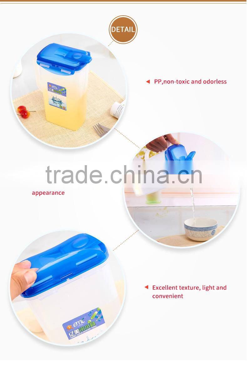 New lock style plastic juice /tea/water fresh cold kettle cold PP water ...