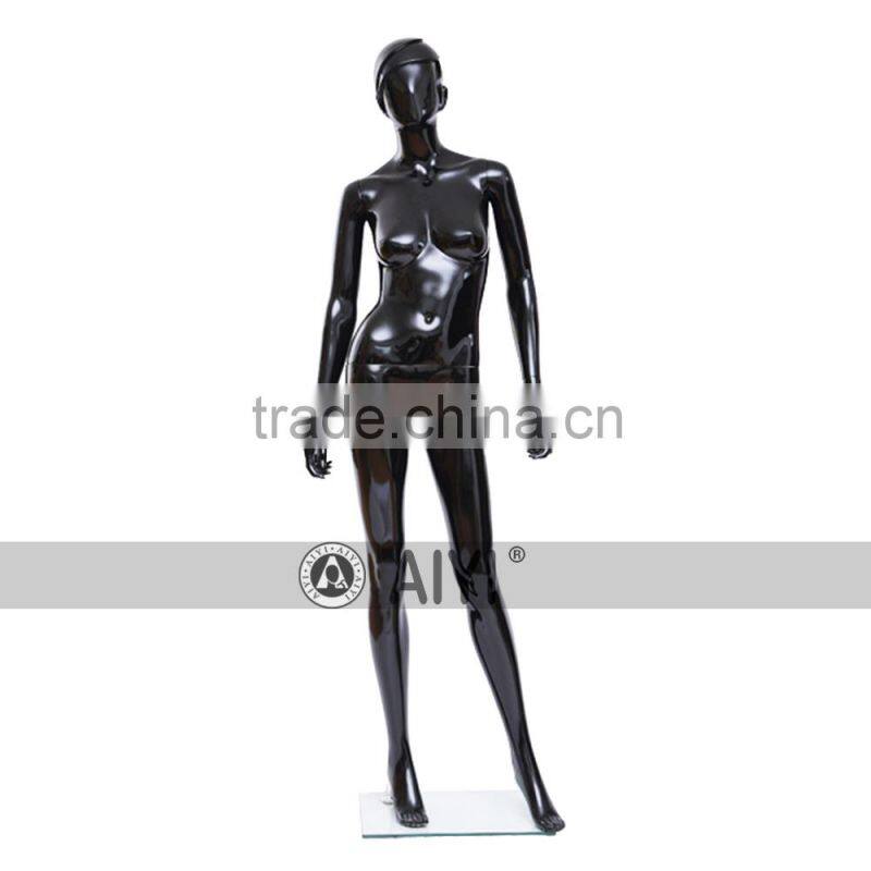 Black Glossy Mannequins Faceless Mannequin - GoldSupplier