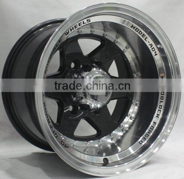 light truck alloy wheels 4x4 wheels 16 inch rim polishing machine 6 ...