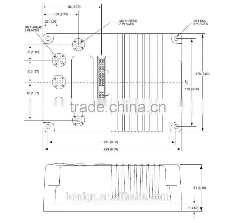 Heavy-duty golf/utility vehicles with Curtis PMC Model 1268 ...