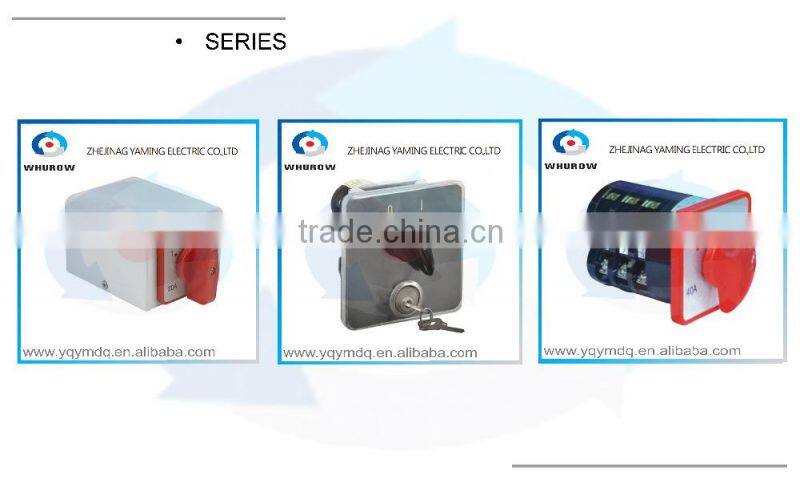 HZ5B-20/4DG Combination switches Changeover switch rotary switch 4pole ...