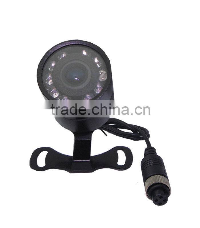 12V DC night vision Anti-vibration wired analog camera for car security ...