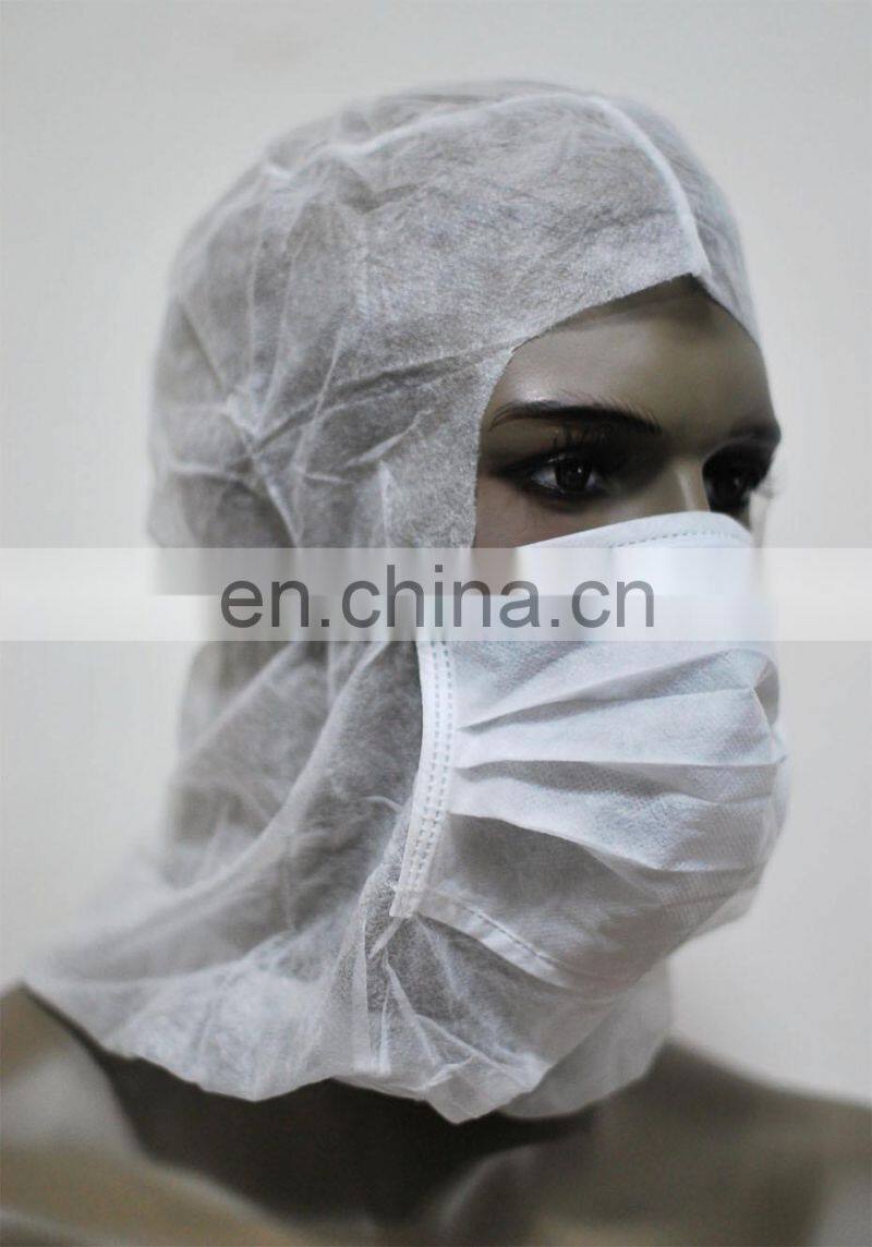 Disposable Head Cover, Ebola PP Nonwoven Surgical Hood, Breathable ...